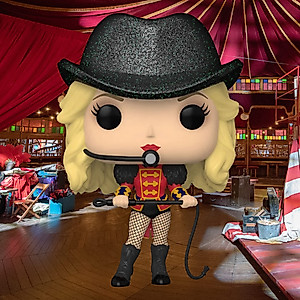 Britney Spears - Circus [Chase] Funko Pop with Protector Bundle – Includes Rocks: Britney Spears - Circus Pop #262 Chase Version with Blue Salamander Emporium Plastic Protector Case