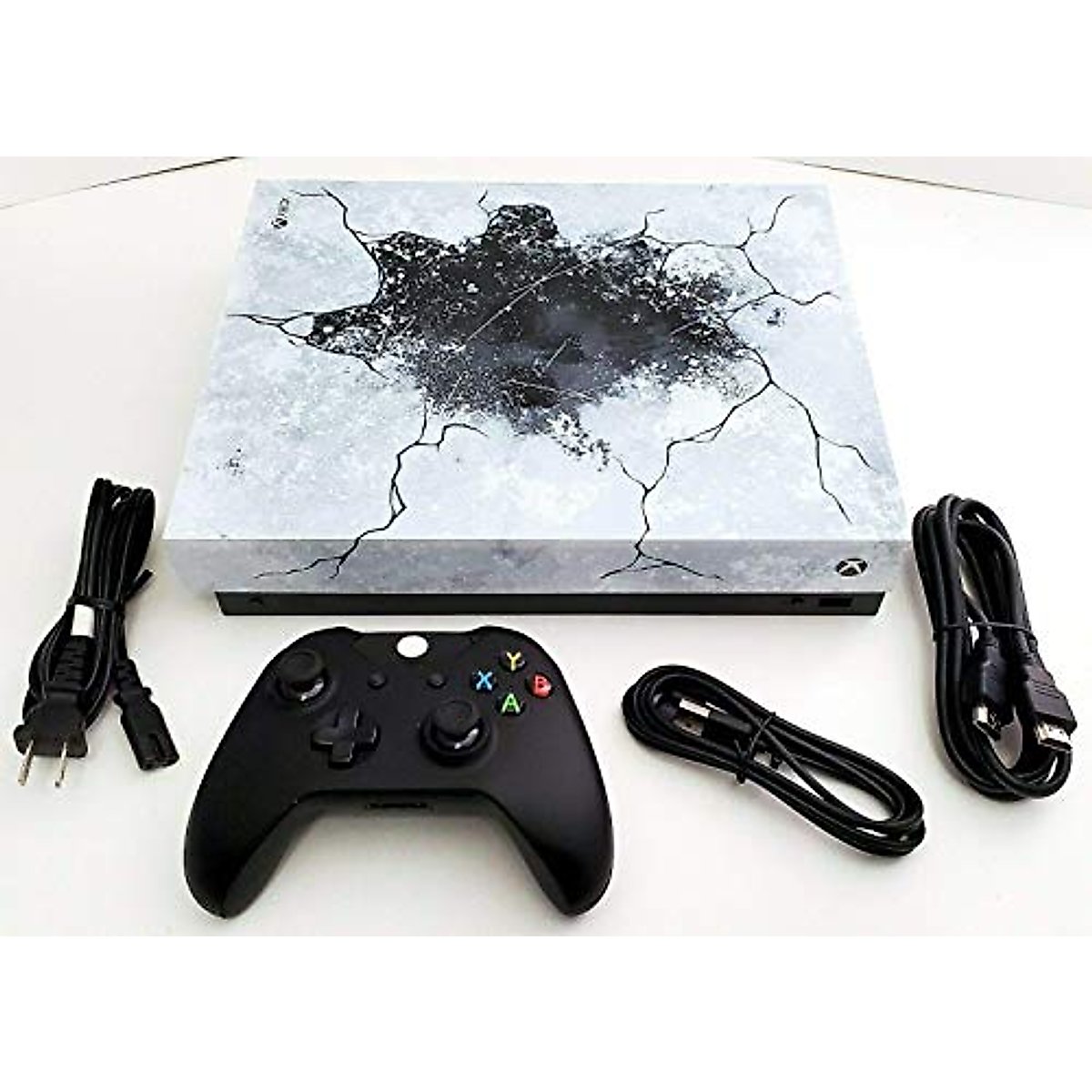 Microsoft XBox One X Gears of War 5 Limited Edition Console Game System 1TB 4K GOW Gaming Bundle with Controller (Renewed)