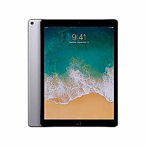 2017 Apple iPad Pro 2nd Gen (12.9-inch, Wi-Fi, 256GB) Space Gray (Renewed).