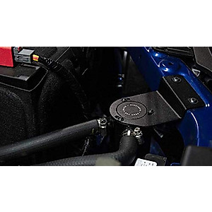 Mishimoto MMBCC-RGR-19PBE Baffled Oil Catch Can Fits Ford Ranger 2019-2021 Black