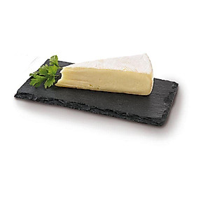 BOSKA Slate Serving Platter - Large Best For Cheese, Tapas, Bread, and Desserts Presentation - Board Slab with Non-Slip Feet - Cutting and Charcuterie Board - Dishwasher Safe