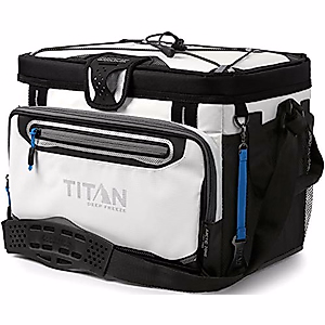 Arctic Zone Titan Deep Freeze 30 Can Zipperless Cooler, White