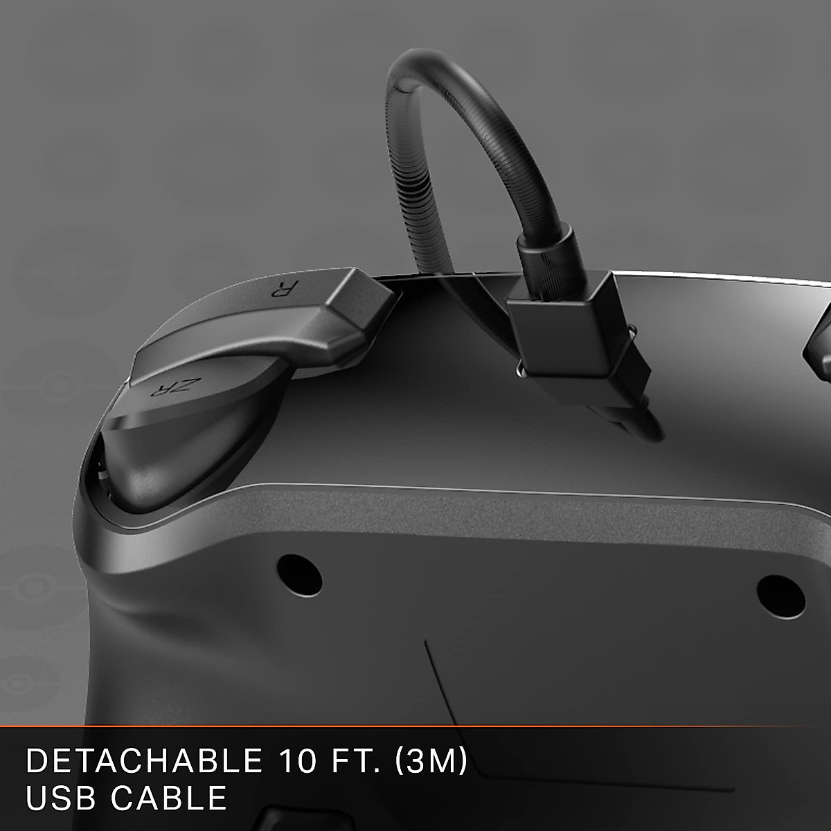 PowerA Enhanced Wired Controller for Nintendo Switch - Pikachu Black & Silver