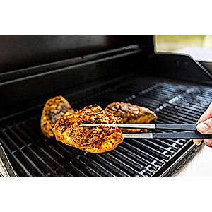 Char-Broil 8586712R06 Culinary Tweezer Tongs, Silver