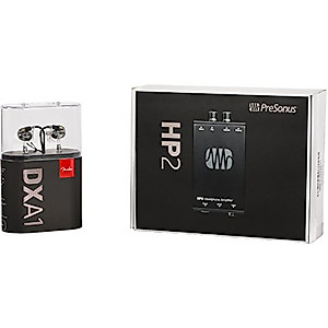 Fender MXA1 Bundle with DXA1 Pro In-Ear Monitors & PreSonus HP2 Headphone Amplifier