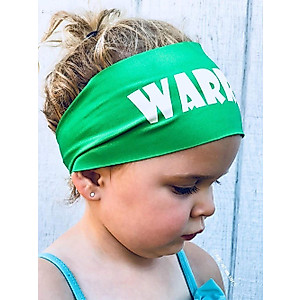 5 Pack of Ninja Headbands, Warrior Headband for Kids, Adult Wide Headbands, Ninja Party Favors for Boys, Unisex Athletic Headgear Five Pack - Set of 5 (Multi Red)