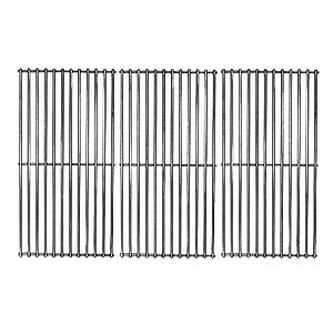 Votenli S5445C (3-Pack) 18 3/4" Stainless Steel Grid Grates for Jenn-Air 720-0709 720-0709B 720-0720 720-0727 730-0709,Charbroil 463241004 463241904 463247404,Kitchen Aid 720-0709C,720-0826 Grills