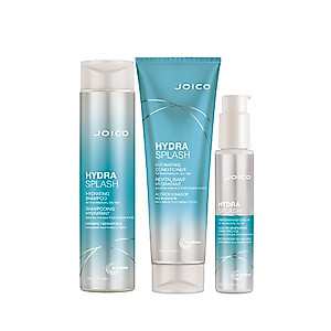 Joico Hydrasplash Hydrating Shampoo Conditioner Treatment Set | Preserve Natural Moisture | For Fine Hair