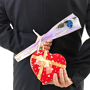 FOIMAS 120pcs Single Flower Sleeves Wrapping Bags Single Rose Florist Bouquet Packaging Bags for Floral Arrangement Supply Wedding Valentine's Day Mother's Day