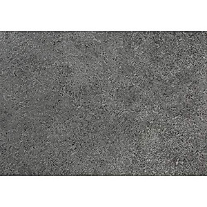 Monarch Specialties 7526 Computer Desk, Home Office, Laptop, Storage Shelves, 48" L, Work, Metal, Laminate, Black, Contemporary, Modern Desk-48 L Grey Stone-Look, 47.25" L x 23.75" W x 30" H