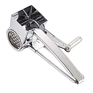 AmazonCommercial Stainless Steel Rotary Cheese Grater