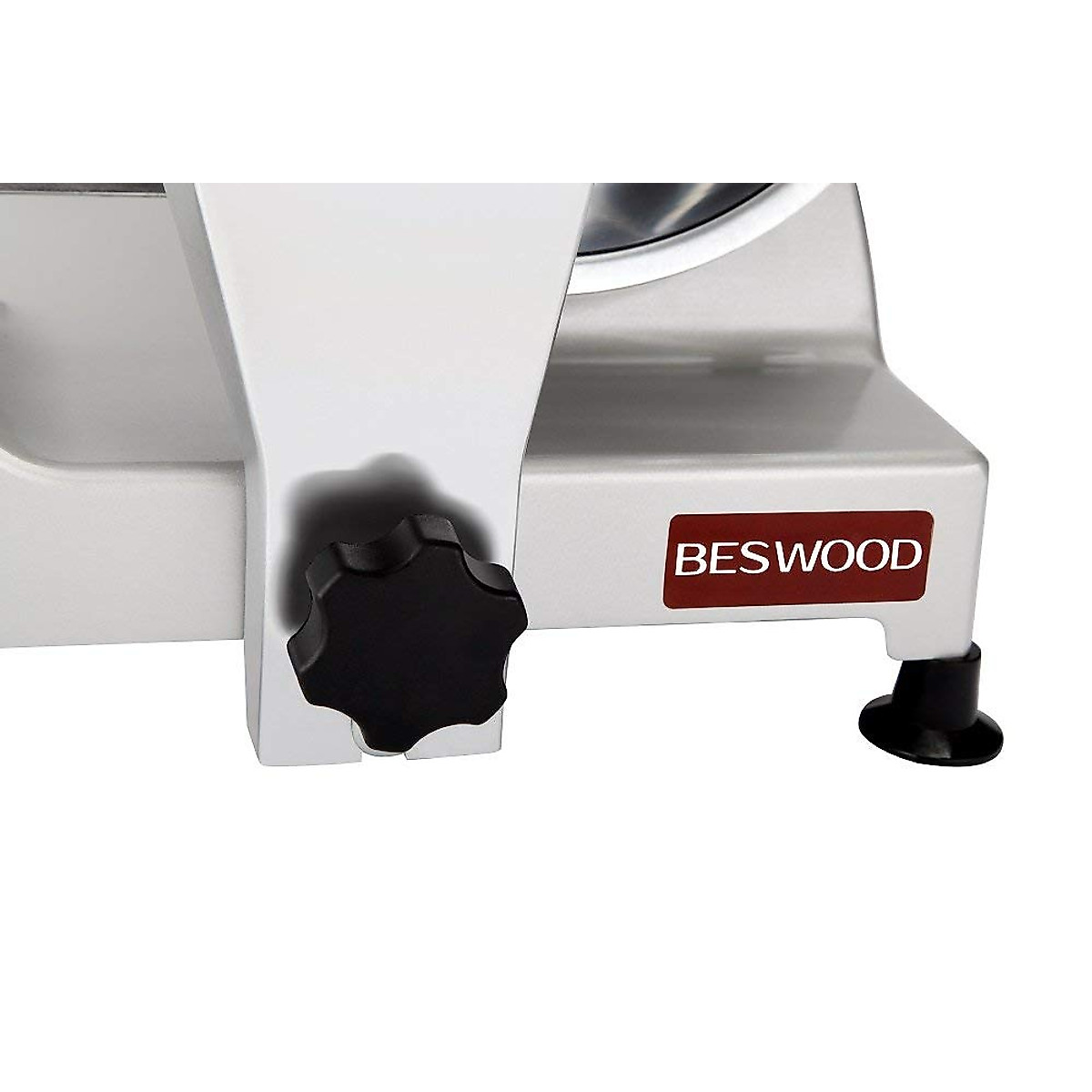 BESWOOD 9" Premium Chromium-plated Steel Blade Electric Deli Meat Cheese Food Slicer Commercial and for Home Use 240W BESWOOD220