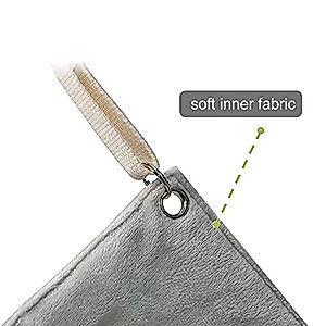 AIRUIFENG Warm Bird Nest House Three Layers Hammock Toy for Parrot African Greys Cockatoo Eclectus Amazon Parakeet Cockatiel Conure Budgie Lovebirds Canary Finch Cage Perch (L)