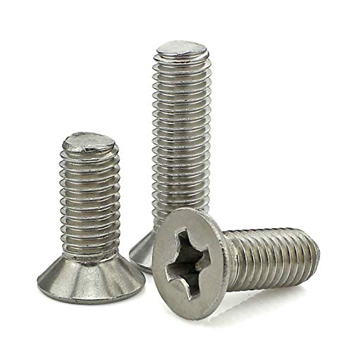 304 Stainless Steel Countersunk Head Machine Screws Cross Head Screws M5*12 10Pcs/lot