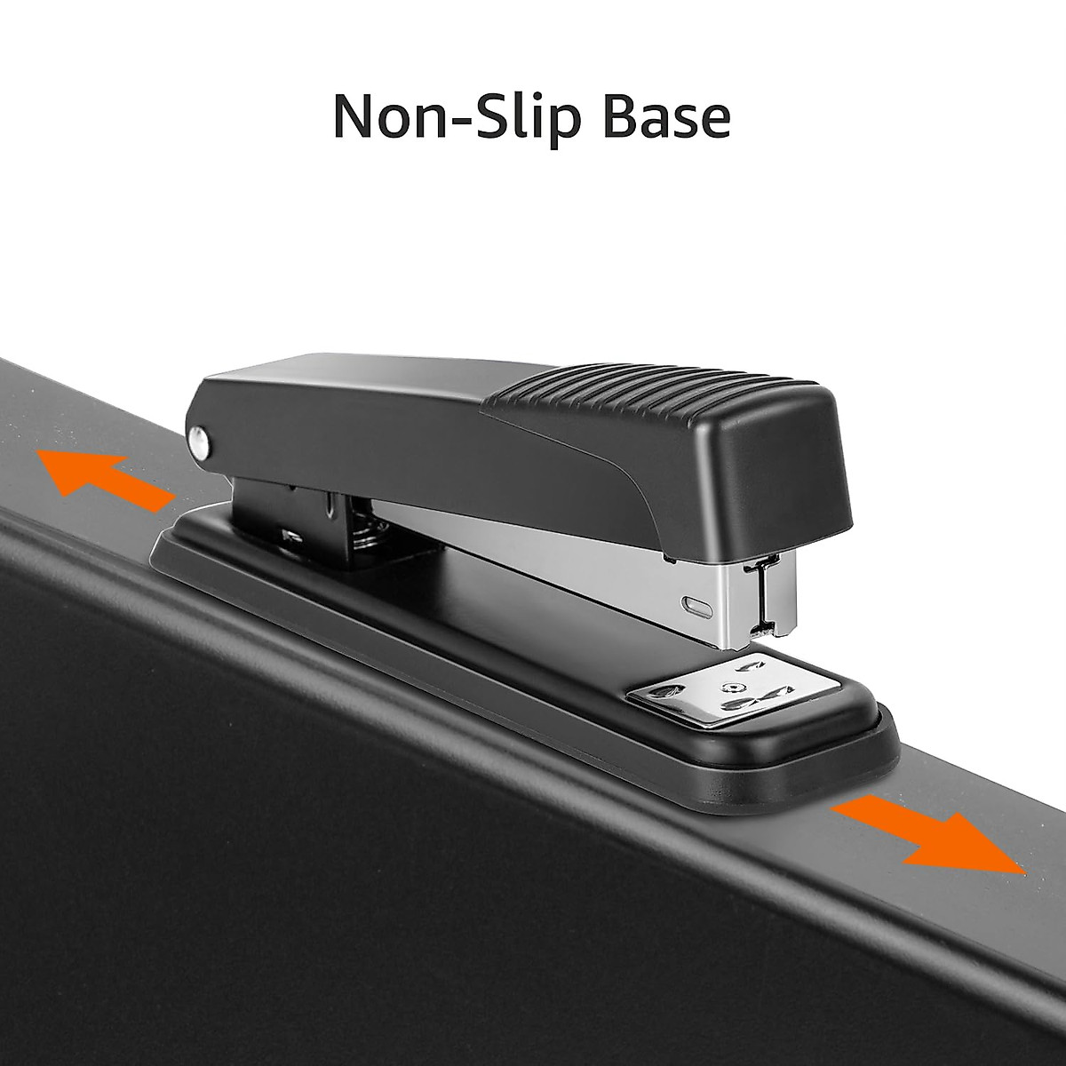 Amazon Basics Stapler, Full-strip Desktop Stapler, Metal Office Stapler, 20 Sheet Capacity, 3-Pack