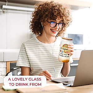 Teacher Appreciation Gifts - Teacher Gifts for Women - Thank You Teacher Gifts, Gifts for Teachers Women - Teacher Gift Ideas - Teacher Christmas Gifts, Teacher Gifts for Christmas - 16 Oz Can Glass