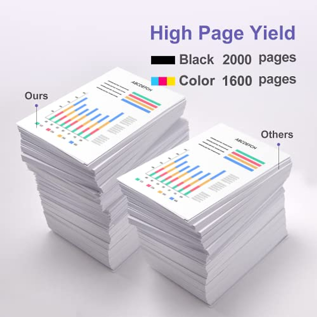 MYI K 962XL Ink Cartridge Remanufactured Replacement for HP 962XL use with OfficeJet Pro 9010 9012 9013 9016 9018 9019