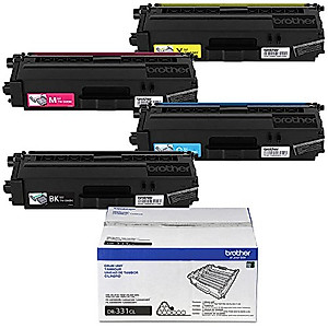 Brother TN336 High Yield Toner Cartridge Set (BK/C/M/Y) with DR331CL Drum Unit