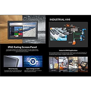 LILLIPUT 21.5" TK2150/C Metal Frame Monitor 1000 nits high Brightness with HDMI, VGA, AV, etc + Swivel Bracket VESA Mount