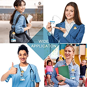 Fall Pumpkin Badge Reel, Retractable Badge Holders, Rainbow Boho Cute Nursing Badge Reel, Holiday Badge Holder with Swivel Clip, Badge Reels Retractable for Nurses, Doctor, Student Teacher Office Work