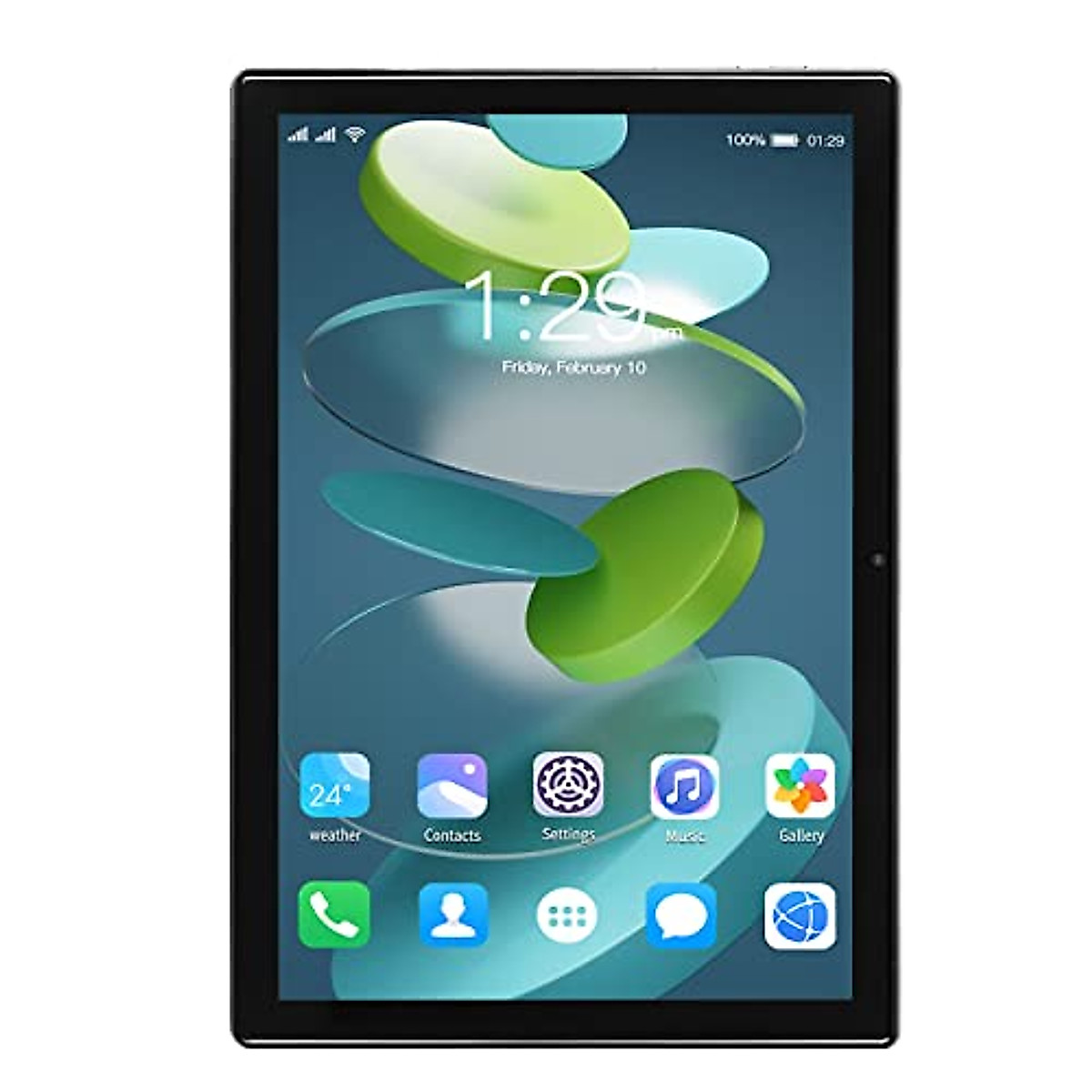 Tablet PC, Aluminum Alloy Octa Core CPU 8GB RAM 256GB ROM Dual Camera 10.1in FHD Office Tablet for Family (US Plug)