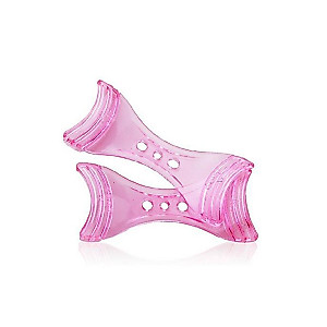 2PCS Women Lady Pink Eyeliner Template Guide Stencil Shaper Girls Eyeliner Assistant Helper for Beginners Cosmetic Makeup Tools