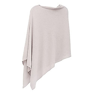 Nursing Cover Up for Breastfeeding - Privacy Nursing Covers - Breathable - Ponchy by Gold Mamas - Newborn Essentials Must Haves - Gray