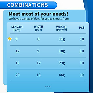 BOJITEXS 10 Pcs Mesh Drawstring Bag 6" x 8" with Cord Lock Closure, Durable Mesh Bag for Laundry Travel Beach Toys Seashell Collecting (Black)