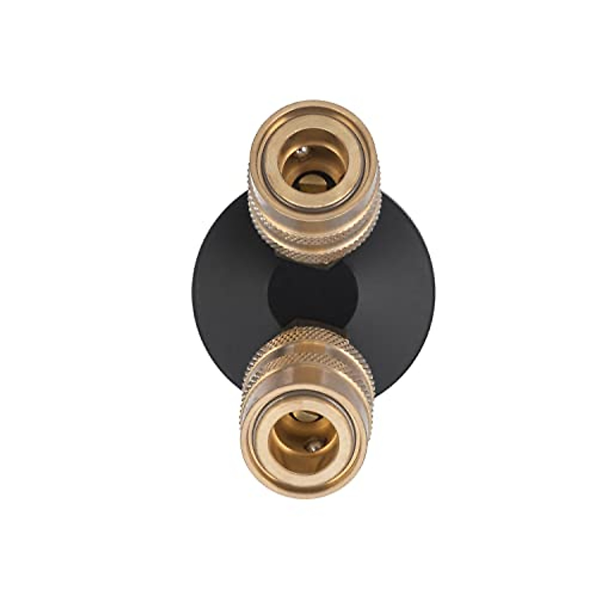 INTERTOOL 2-Way Round Air Splitter Manifold, 1/4-inch Female NPT, With Quick Coupler Connectors, V-Type PT08-1852