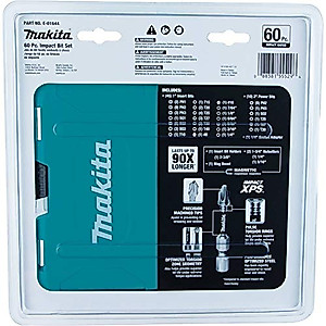 Makita E-01644 Impact XPS 60 Piece Impact Bit Set