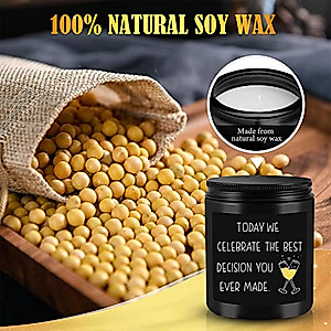 SOGLIM Scented Candle - Romantic Mens Gifts, Husband Gifts from Wife - Gifts Anniversary for Him, Boyfriend, Ex Husband Gifts - Marriage Anniversary, Wedding Anniversary, Gifts for Hubby Wife