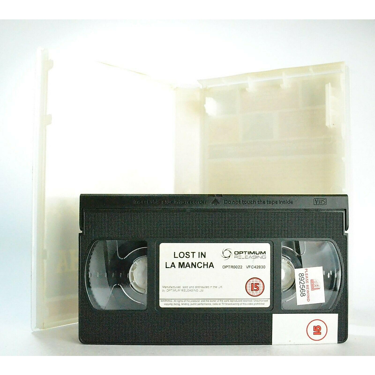 Lost In La Mancha: Narrated By Jeff Bridges - Documentary - Johnny Depp - VHS