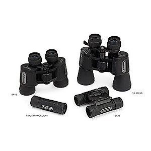 Celestron – UpClose G2 10x25 Binocular – Multi-coated Optics for Bird Watching, Wildlife, Scenery and Hunting – Roof Prism Binocular for Beginners – Includes Soft Carrying Case