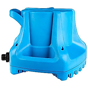 Little Giant APCP-1700 115-Volt, 1/3 HP, 1745 GPH, Automatic, Submersible, Swimming Pool Cover Pump with 25-Ft. Cord, Light Blue, 577301