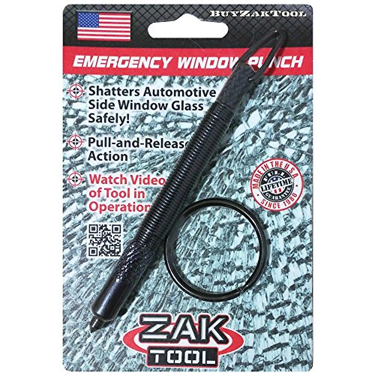 Zak Tool No. 57K Key Ring Window Punch