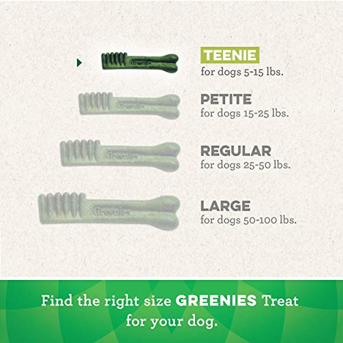 Greenies Aging Care TEENIE Natural Dental Care Dog Treats, 27 oz. Pack (96 Treats)