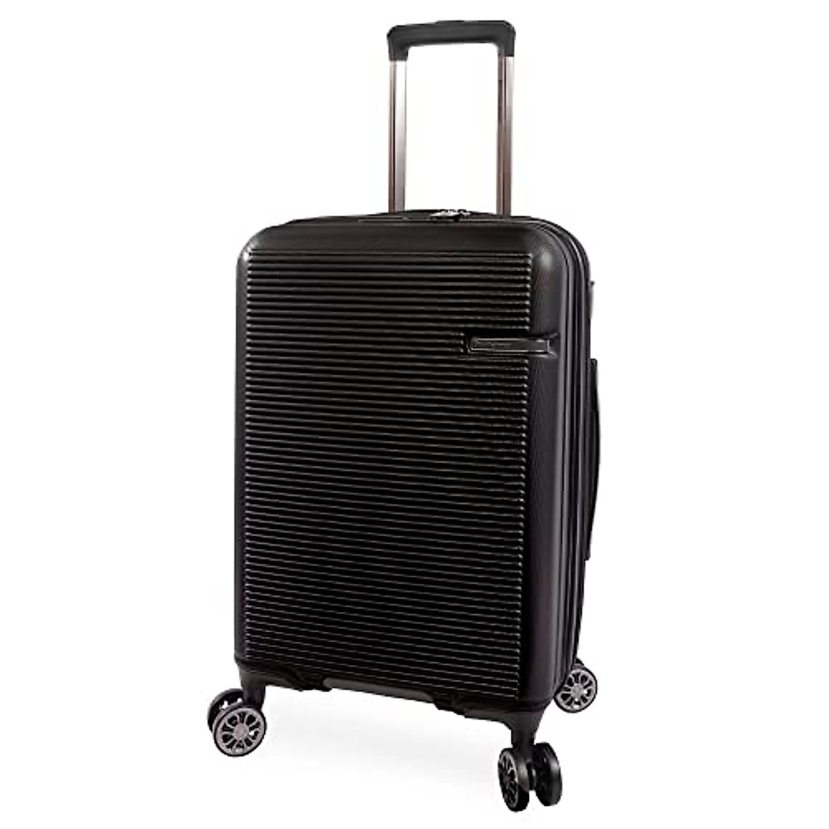 Brookstone Luggage Nelson 2pc Hardside Spinner Luggage, Black, 2 Piece Set