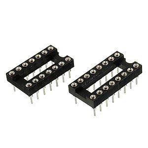 BOJACK 10 Values 30 Pcs Series Shift Output Registers IC chip,Including:SN74HC00N SN74HC02N SN74HC04N SN74HC08N SN74HC14N SN74HC32N SN74HC138N SN74HC164N SN74HC165N SN74HC595N IC Assortment Kit