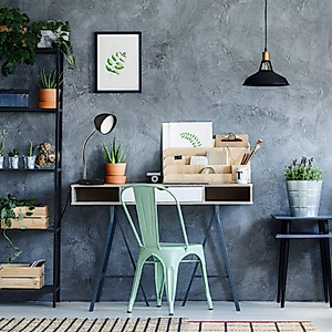 MaxLite LED Desk Lamp with USB Charging Port, Black Desk Lamp, Adjustable Neck, On/Off Switch, Modern Table Lamp for Reading, Work or School, Warm Gentle Light