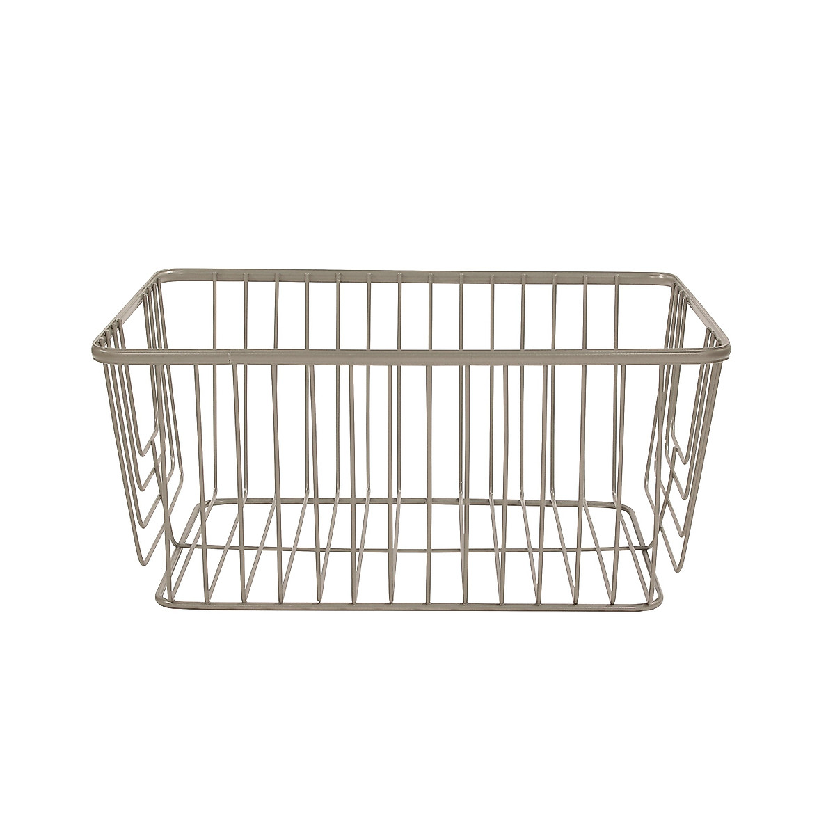 Spectrum Diversified Ashley Basket, Large, Satin Nickel