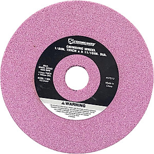 Strongway Grinding Wheel - 1/8in. Thick x 5 11/16in. Dia.