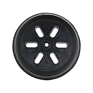 SING F LTD 6 Inch 6 Holes Sanding Disc Pad Backing Sander Hook and Loop Self Adhesive Disc Black Compatible with Bosch GEX 150 GEX 150 AC GEX 150 Turbo Sanders