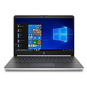 HP 2020 14" Laptop Computer/Intel Celeron N4000 up to 2.6GHz/ 4GB DDR4 RAM/ 64GB eMMC/ 802.11ac WiFi/Bluetooth 4.2/ Intel UHD Graphics 605/ Office 365 Personal 1-Year/Natural Silver/Windows 10