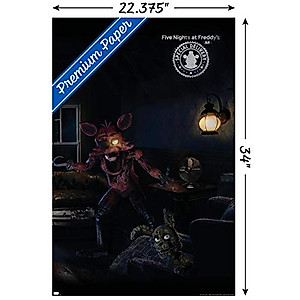 Trends International Five Nights at Freddy's: Special Delivery - Triptych 3 Wall Poster, 22.37" x 34.00", Premium Unframed Version