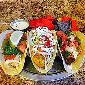 Stainless Taco Holders Stand 3 Tacos Each. Heavy Duty Quality! Taco Shell Holders - Taco Stainless Stand - Taco Baking Rack - Soft Taco Stand & Hard Taco Holder - Taco Shell Tray Tuesday Server (2)