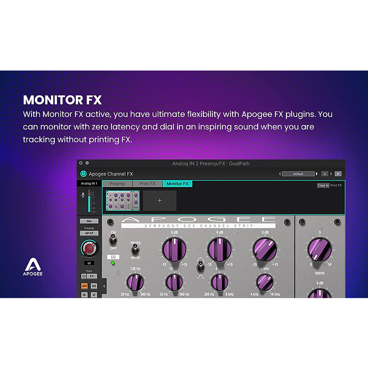 Apogee Symphony Desktop - Pro Audio Interface with Touch-Screen Display, Headphone Amp with Phantom Power for Recording, Live-Stream & Podcast, works with Mac, PC, iPhone, and iPad