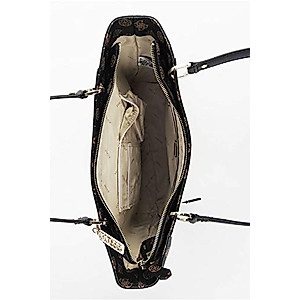 GUESS Noelle Elite Tote Brown Logo Multi, Bwl File