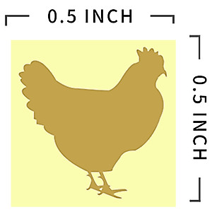 Wedding Meal Choice Stickers for Place Cards 1 '' Gold Meal Sticker Wedding Meal Indicator Stickers- Place Card Menu Choices Catering Food Stickers Place Cards for Wedding Banquet,Chicken,Fish 300Pcs