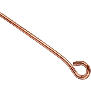 Zap impex Copper Tongue Scraper for Adults Natural Ayurvedic Tongue Cleaner Travel Tools for Oral Care (2)