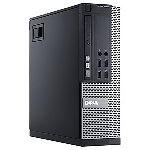 Dell Optiplex 9020 SFF High Performance Premium Business Desktop Computer, Intel Core i7-4770 up to 3.9GHz, 16GB RAM, 120GB SSD, WiFi, Windows 10 Pro (Renewed)